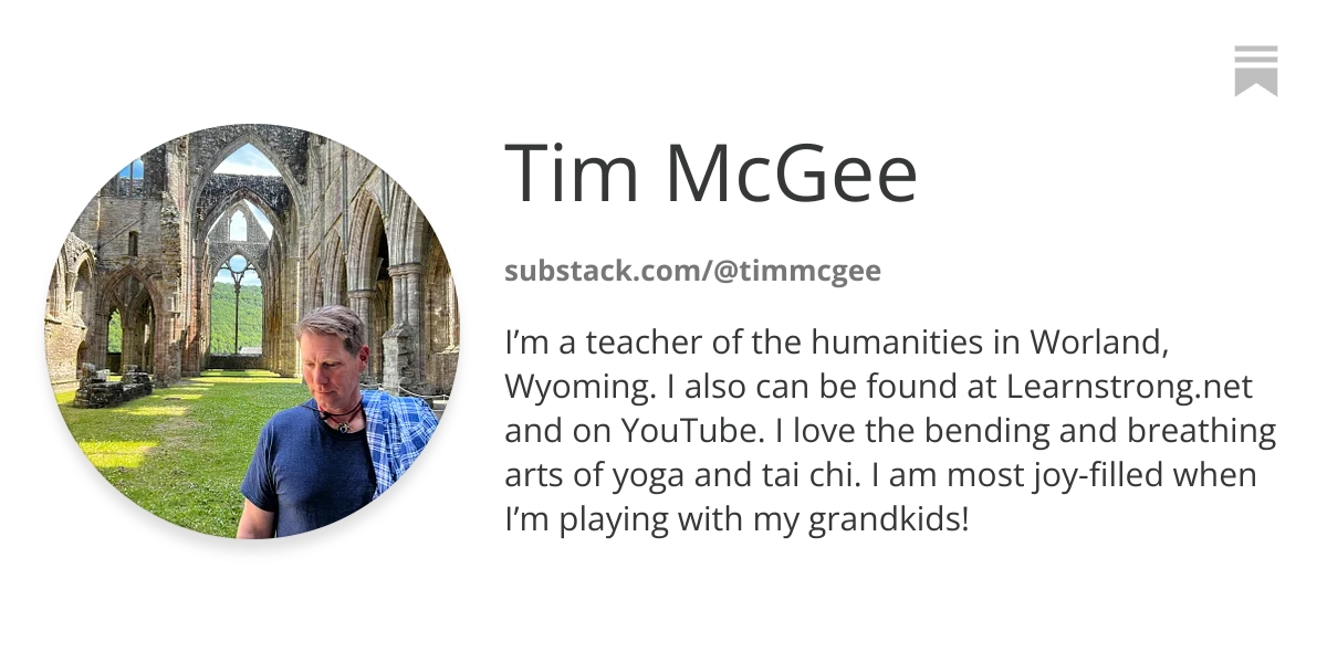 Tim McGee | Substack