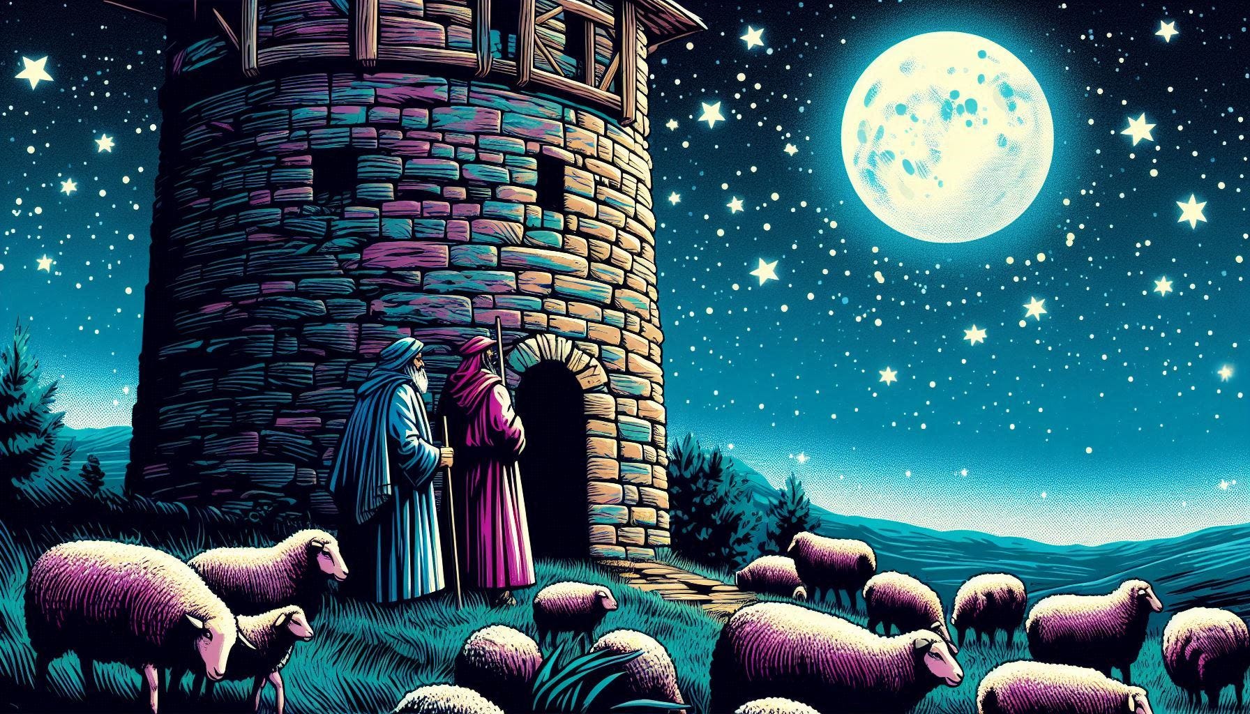 The Lamb of God and the Shepherds at Migdal Eder