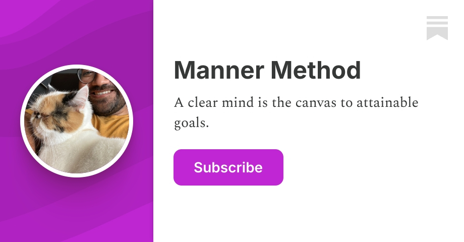 Manner Method | Substack