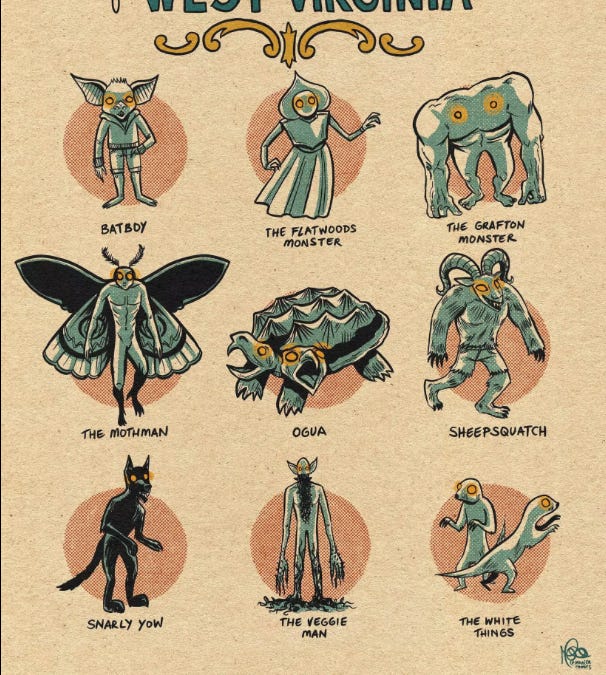 creatures like mothman
