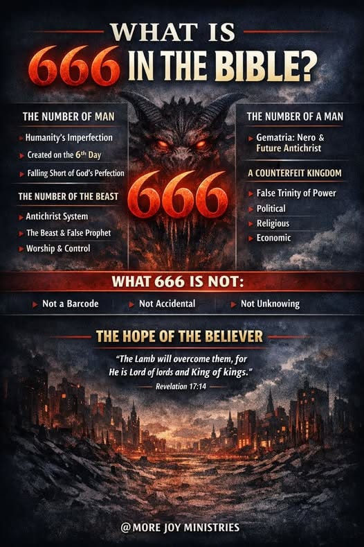 FollowingJesus (@nutsaboutjesus): "BIBLE STUDY: What Is 666 in the ...