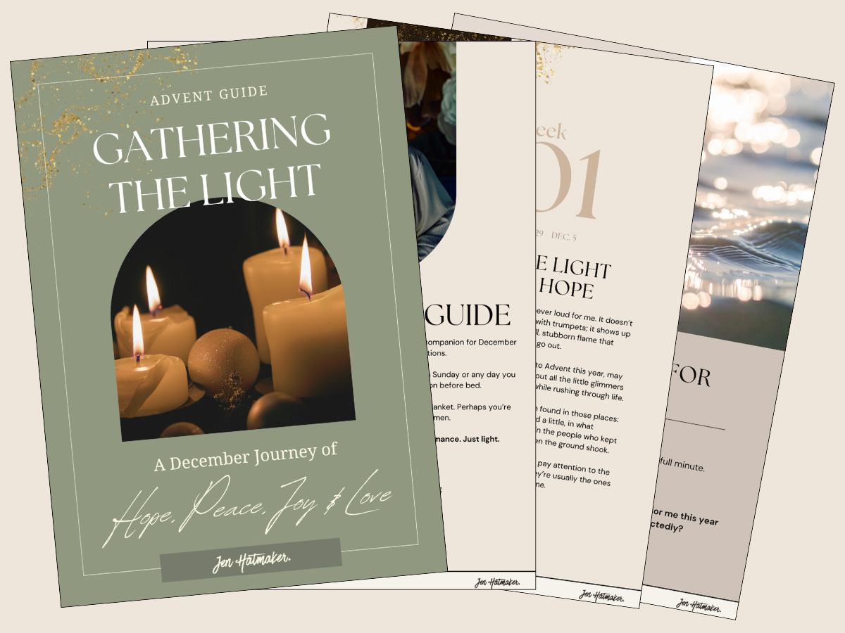 Advent Week Three: The Light of Joy - Jen Hatmaker
