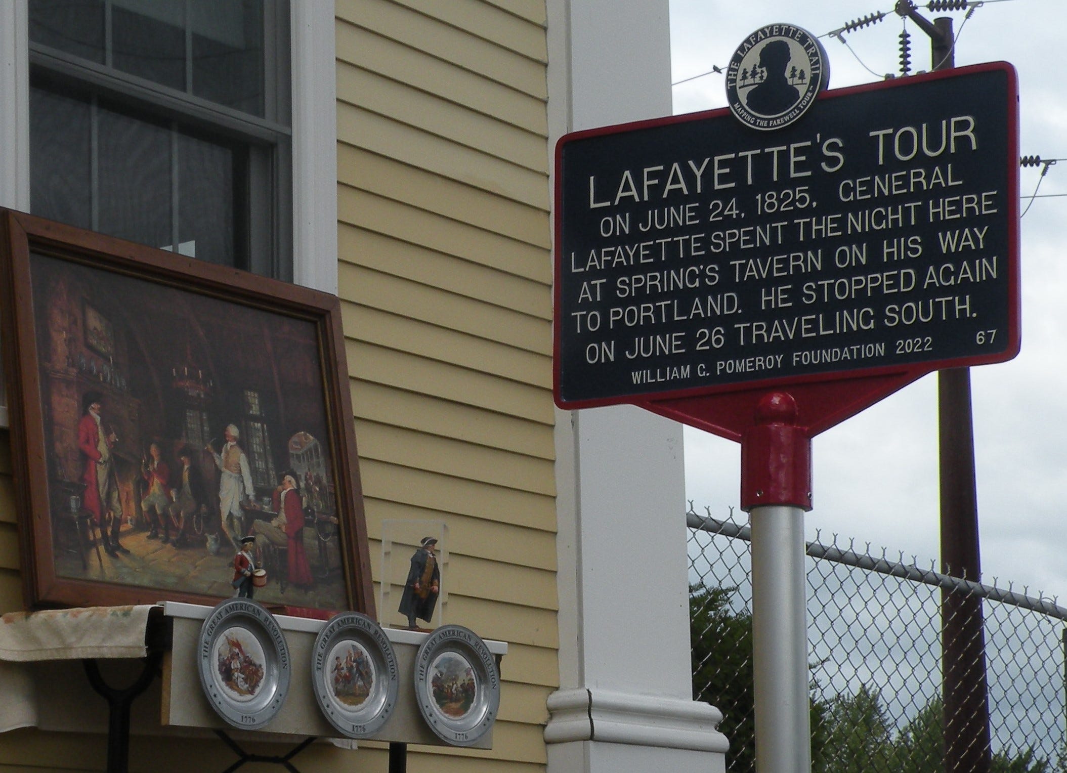 Marquis de Lafayette and the American Semiquincentennial