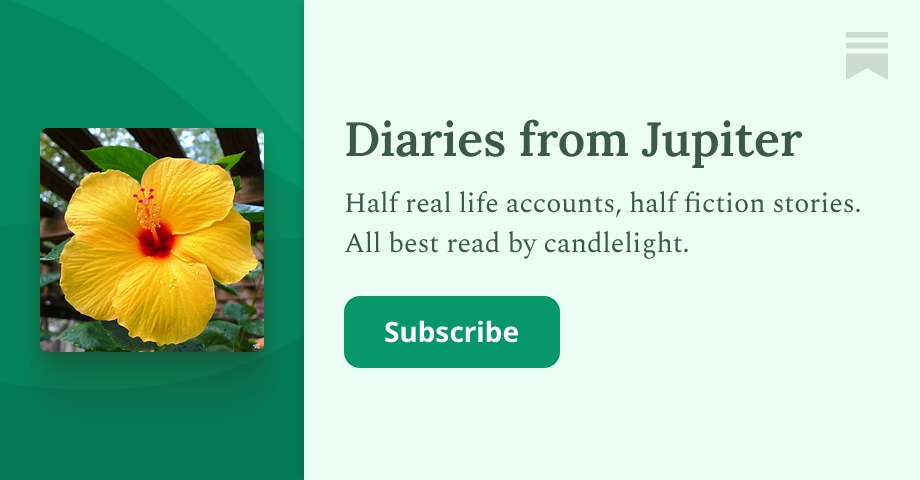 Diaries from Jupiter | Substack