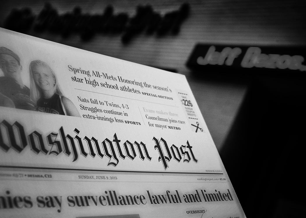The Washington Post Dies in Daylight - by Jonathan V. Last