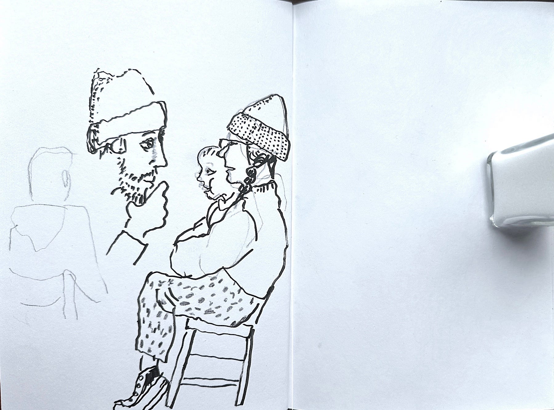 How to draw a scene … when everyone around you is MOVING