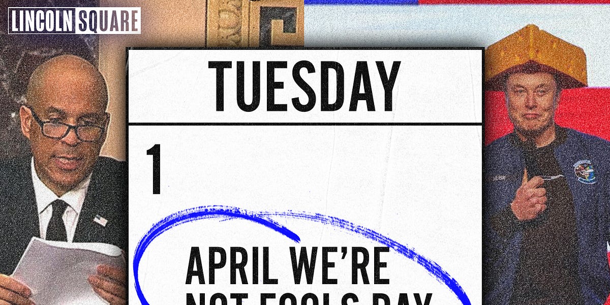 April We’re Not Fools Day - by Robert S. McElvaine