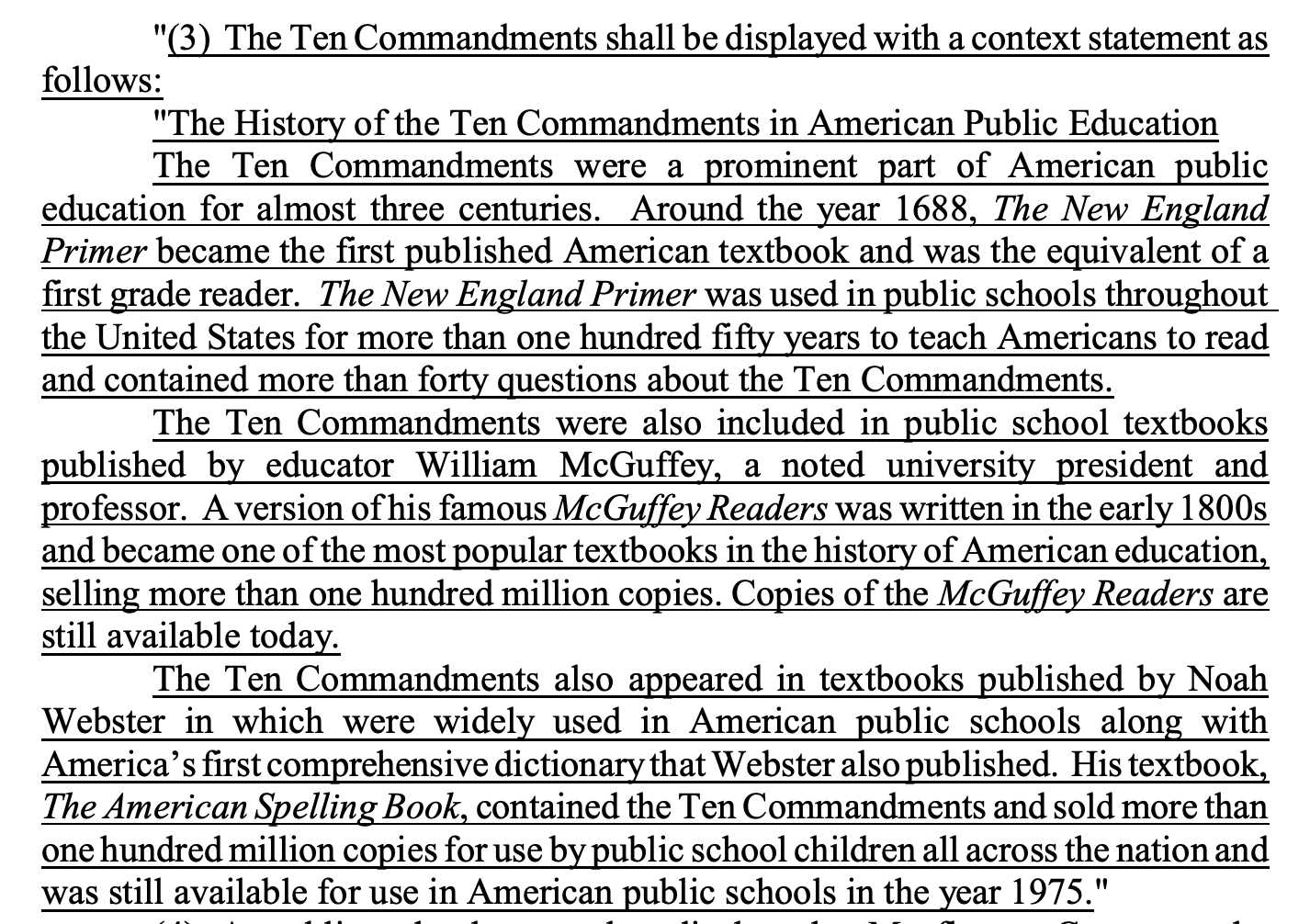 Appeals Court blocks Louisiana law forcing Ten Commandments displays in ...