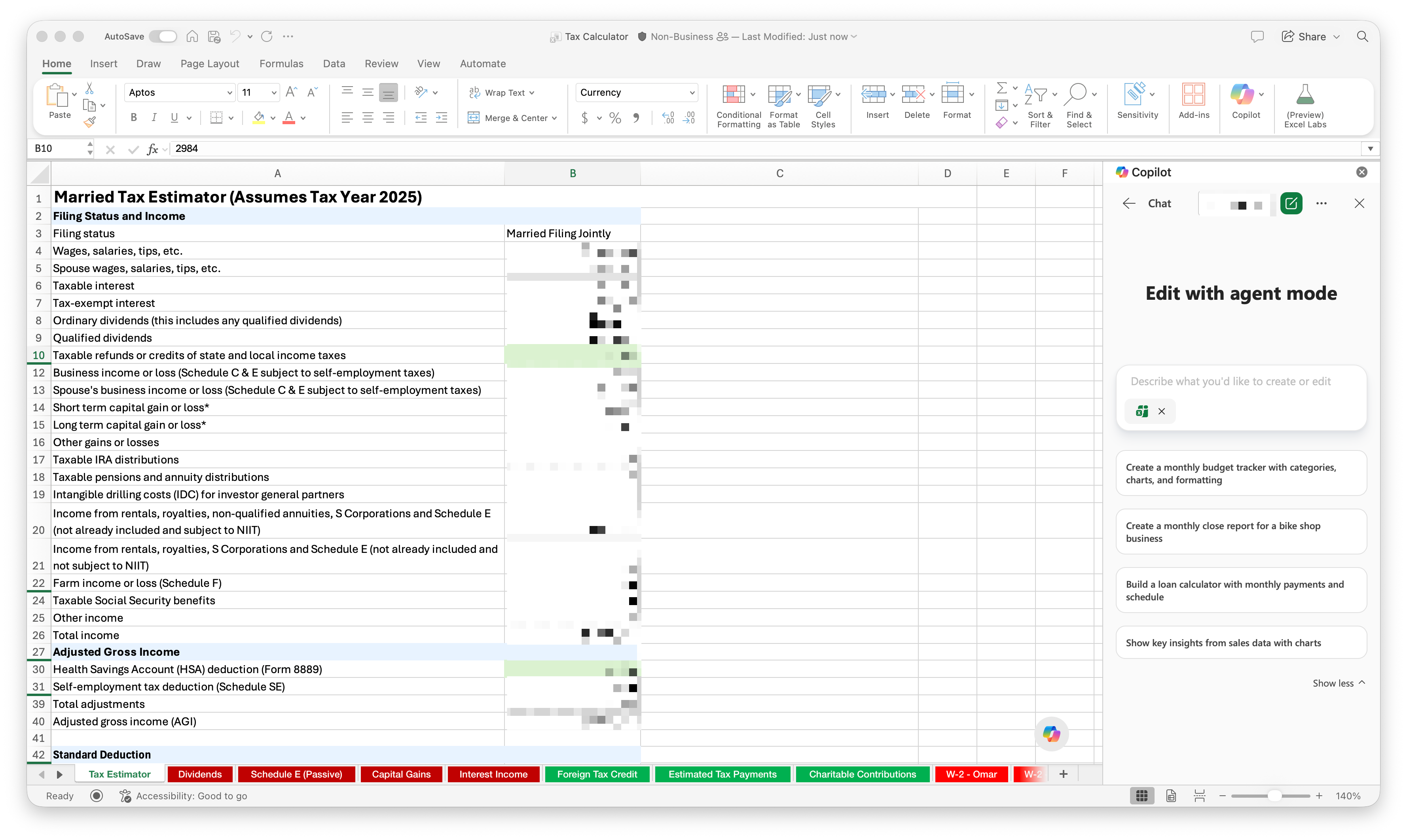 Agent Mode in Microsoft Excel - by Omar Shahine