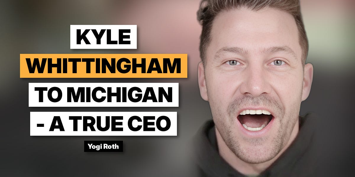 Kyle Whittingham to Michigan - a true CEO
