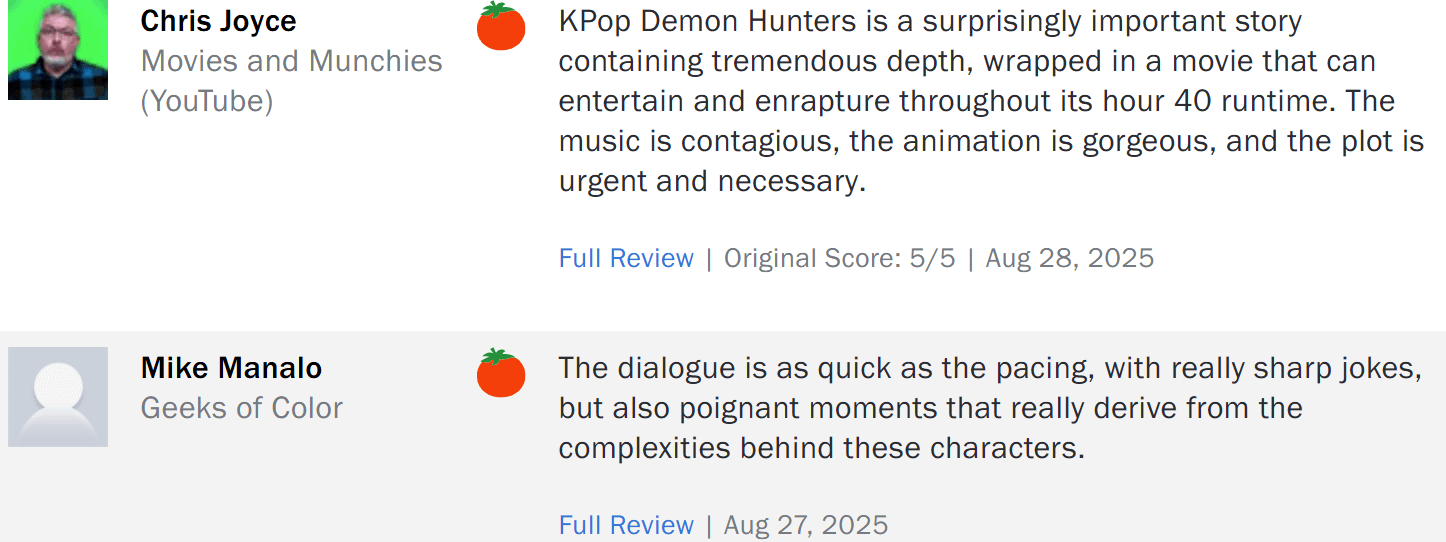K-Pop Demon Hunters: A Quick Retrospective and Appreciation