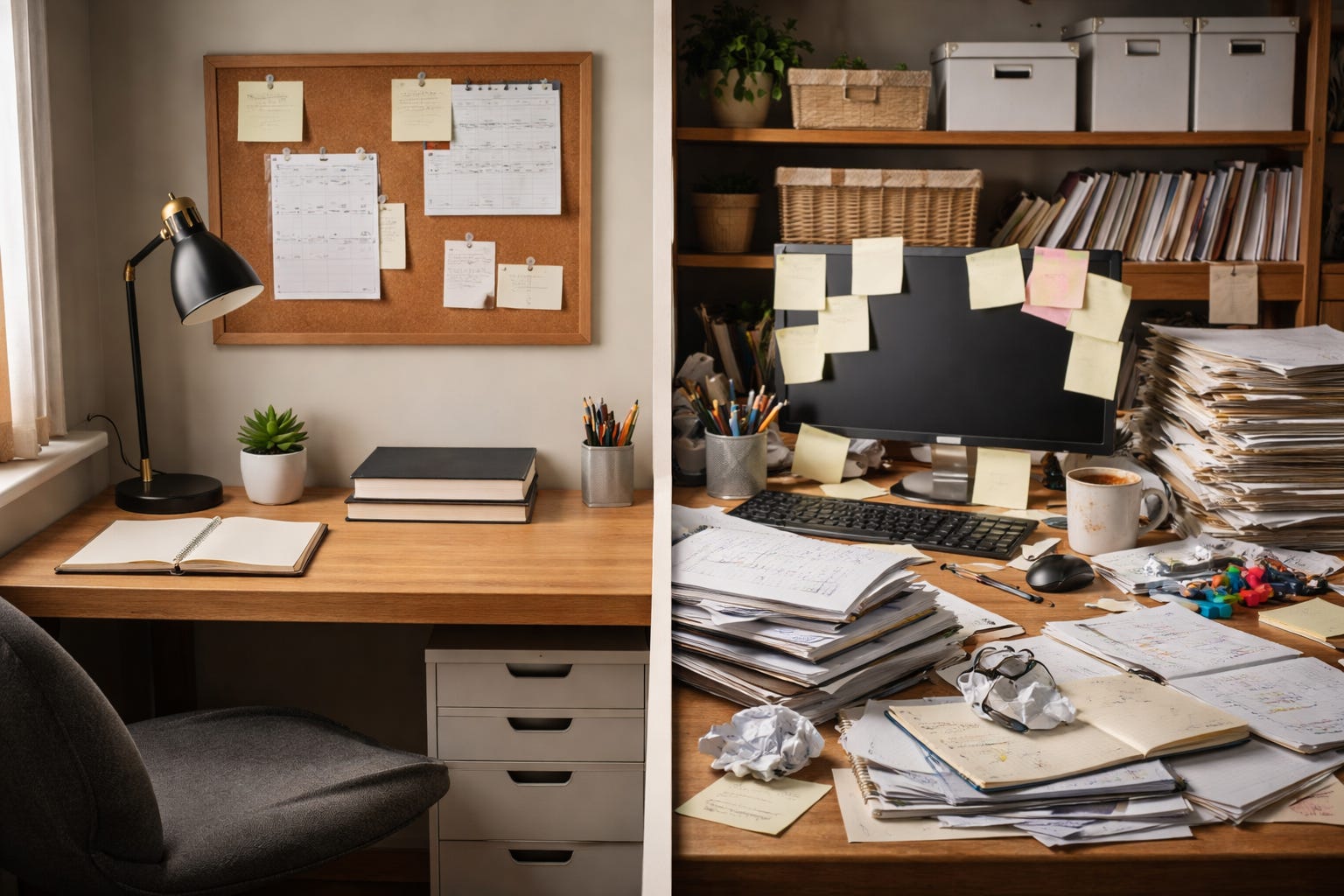 Mess, Order, and What Transfers