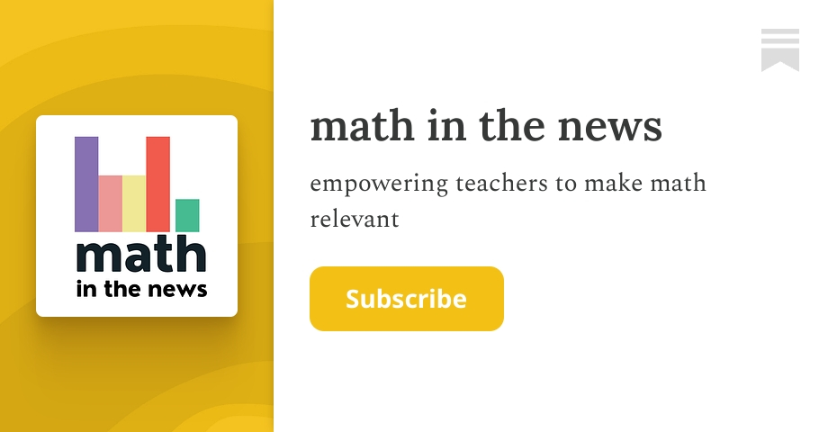 math in the news | Taylor | Substack