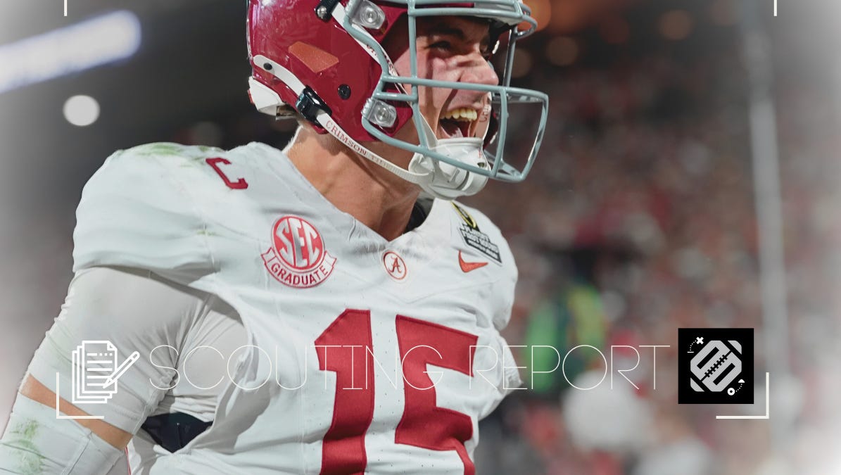 NFL Draft: Alabama QB Ty Simpson scouting report
