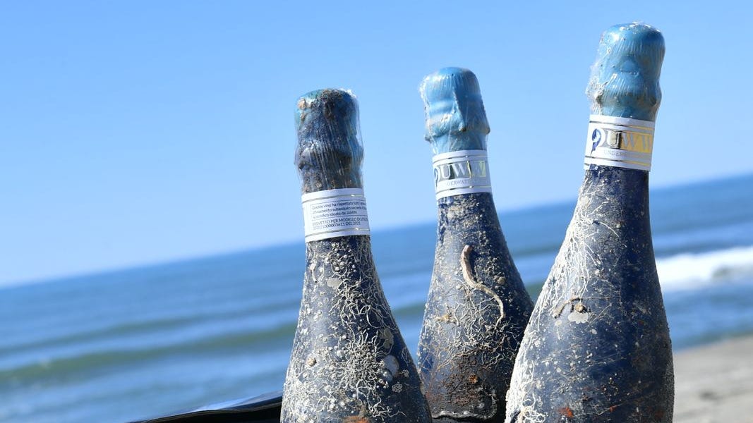 Underwater wine-discovering a mysterious wine in Secret Tuscany