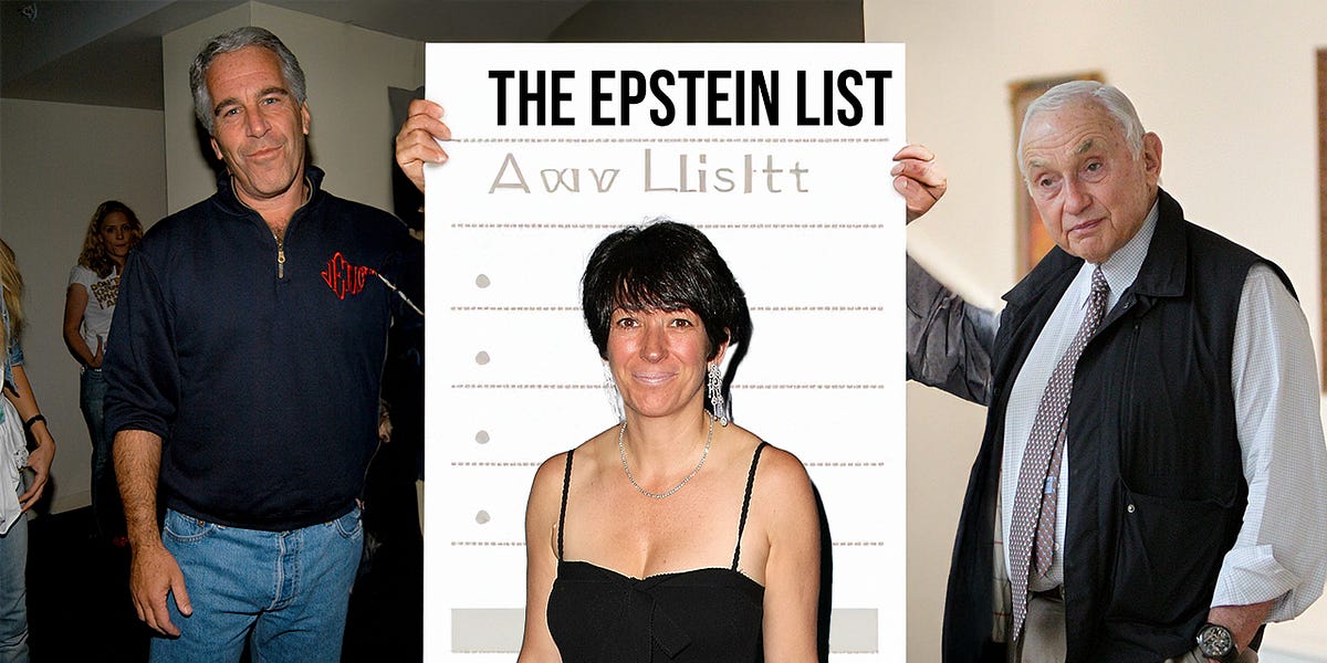 Epstein's client list is out