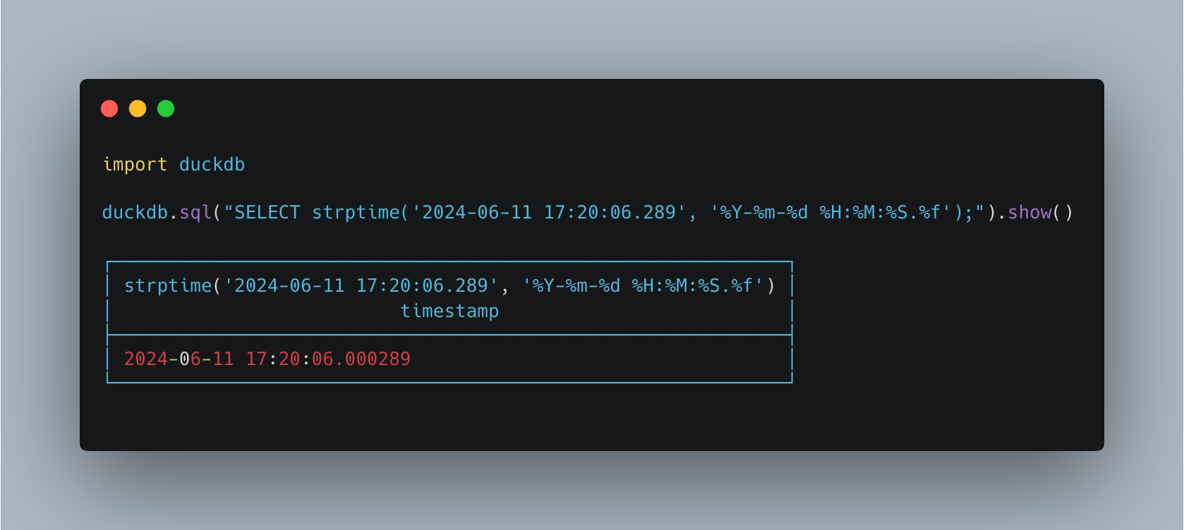 Date and Time Manipulation with DuckDB - by Daniel Beach