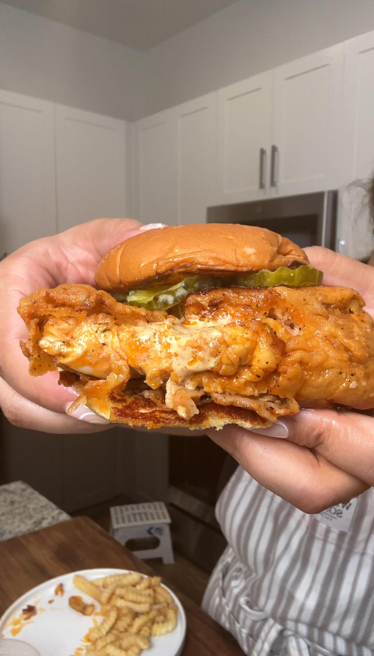 Texas Hot Chicken Sandwich Recipe - by Taelor Rankin