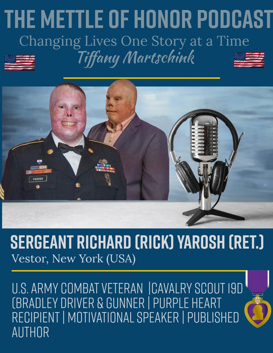 The Story of Rick Yarosh: 60% of Body Burnt; 100% Personal Courage