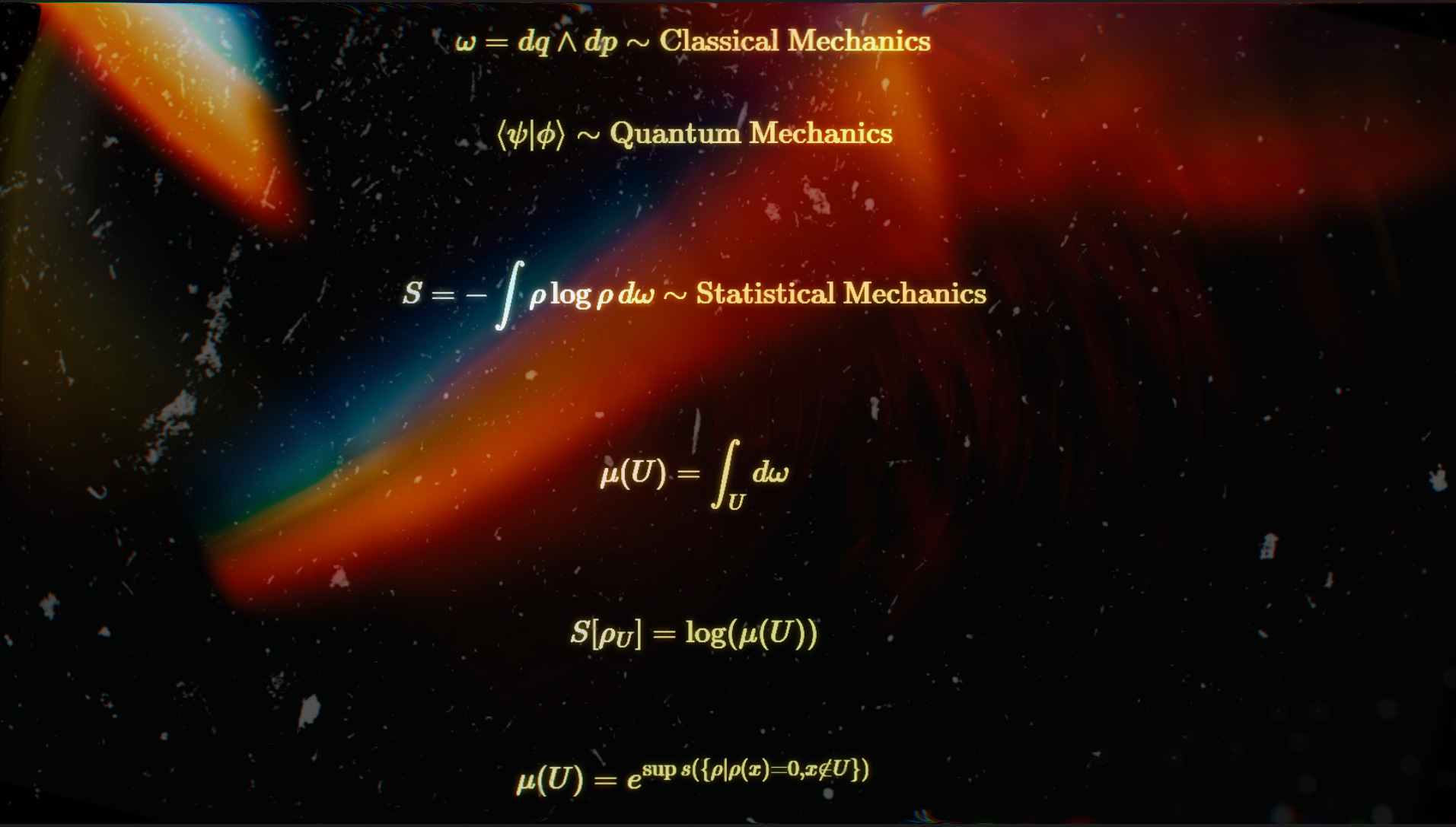 “Entropy is geometry. And geometry is entropy.”