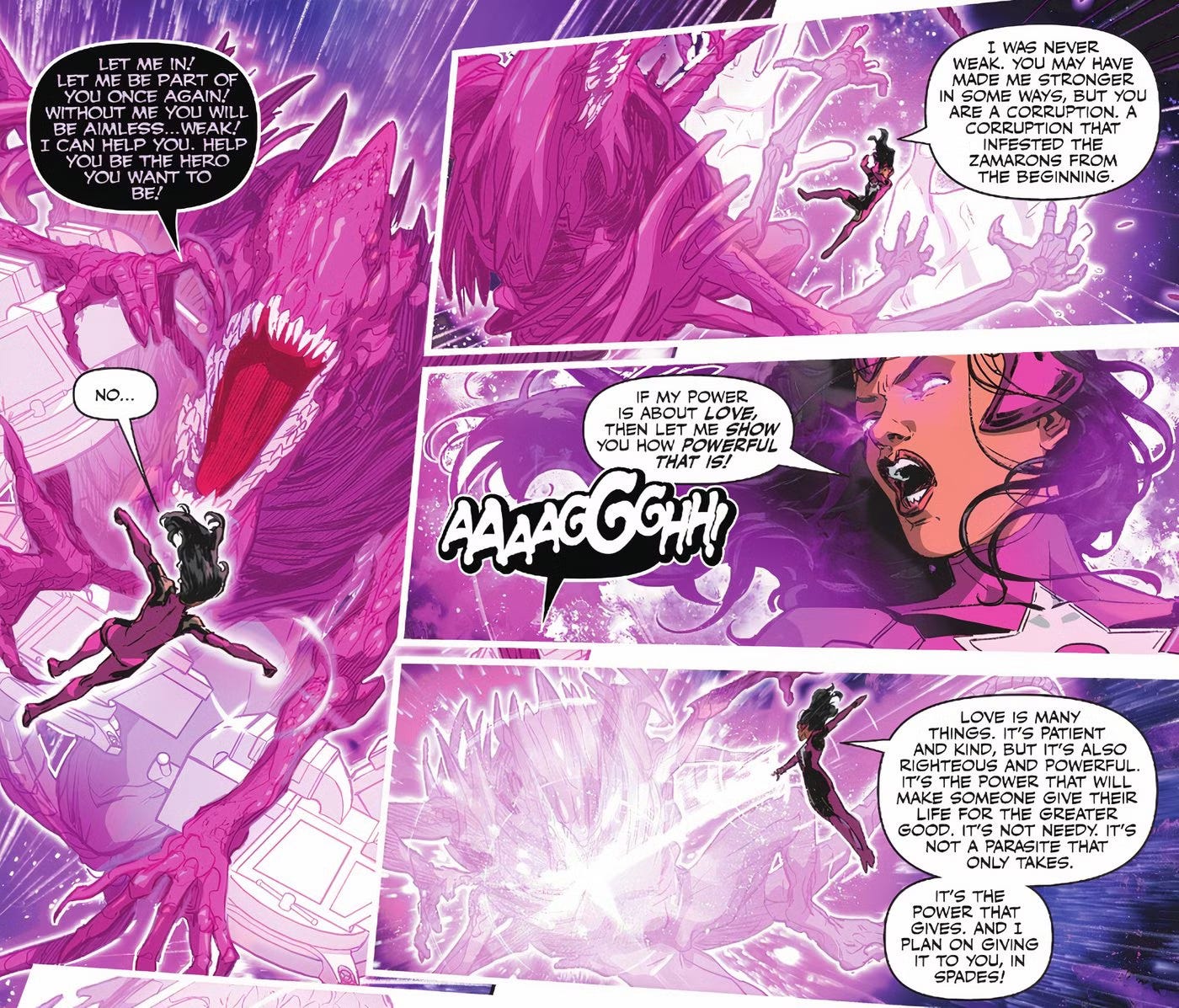 violet lantern corps comics