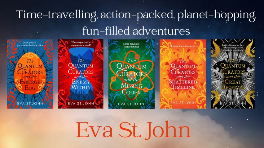 Author interview with Eva St John