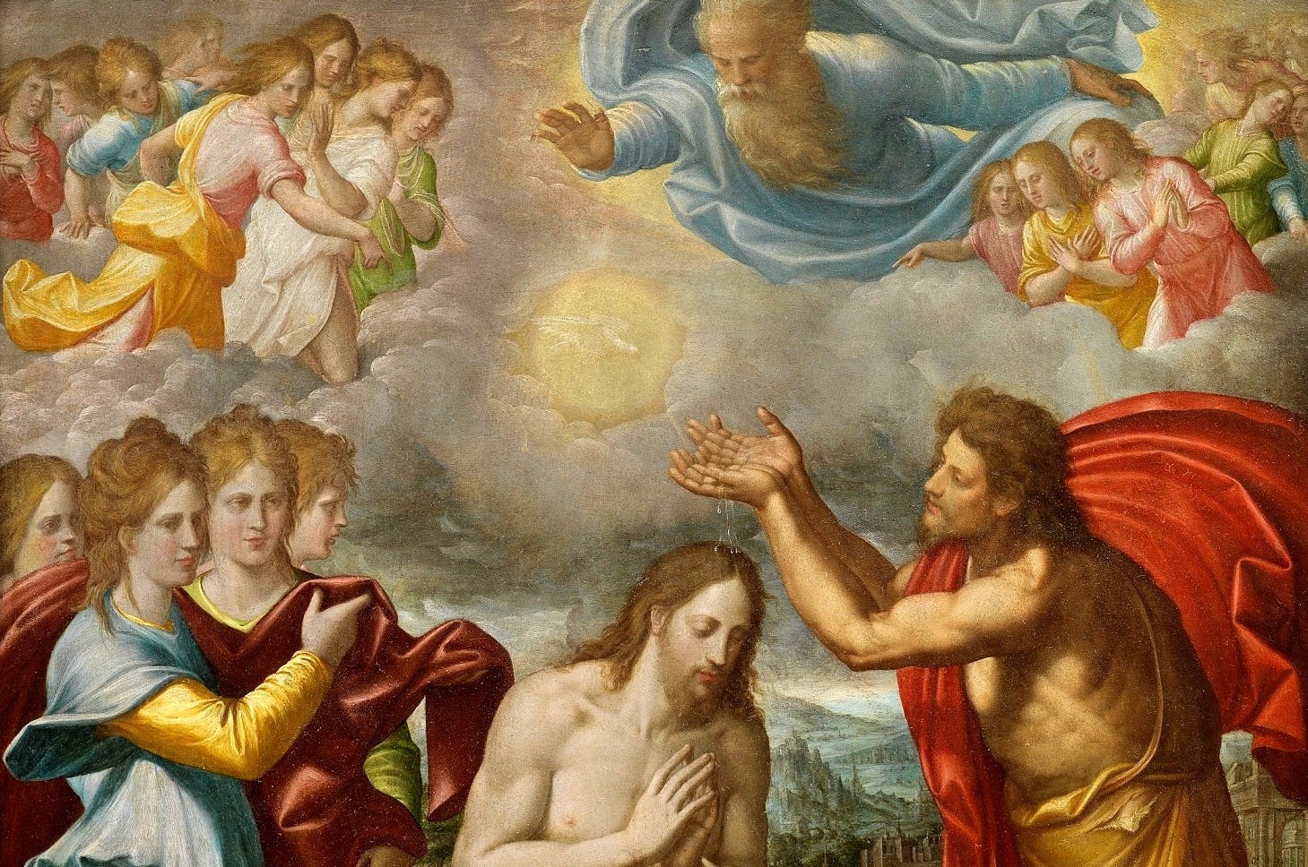 Why was Christ’s Baptism chosen as the moment of a divine theophany?