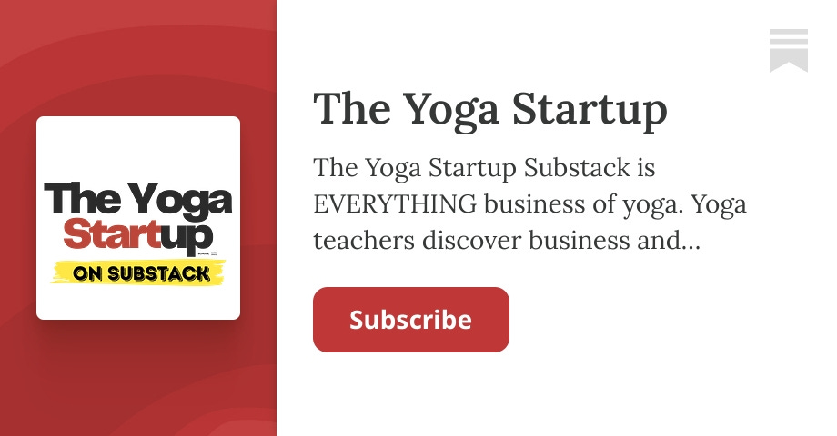 The Yoga Startup | The Yoga Startup | Jules | Substack