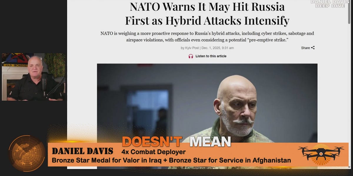 NATO Threatens RUSSIA w/Pre-emptive Action /Lt Col Daniel Davis