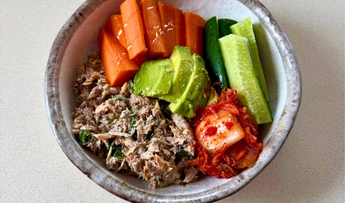 the skin-loving lunch I keep coming back to