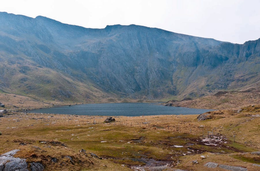 A glaciated area in North Wales - by David Redfern