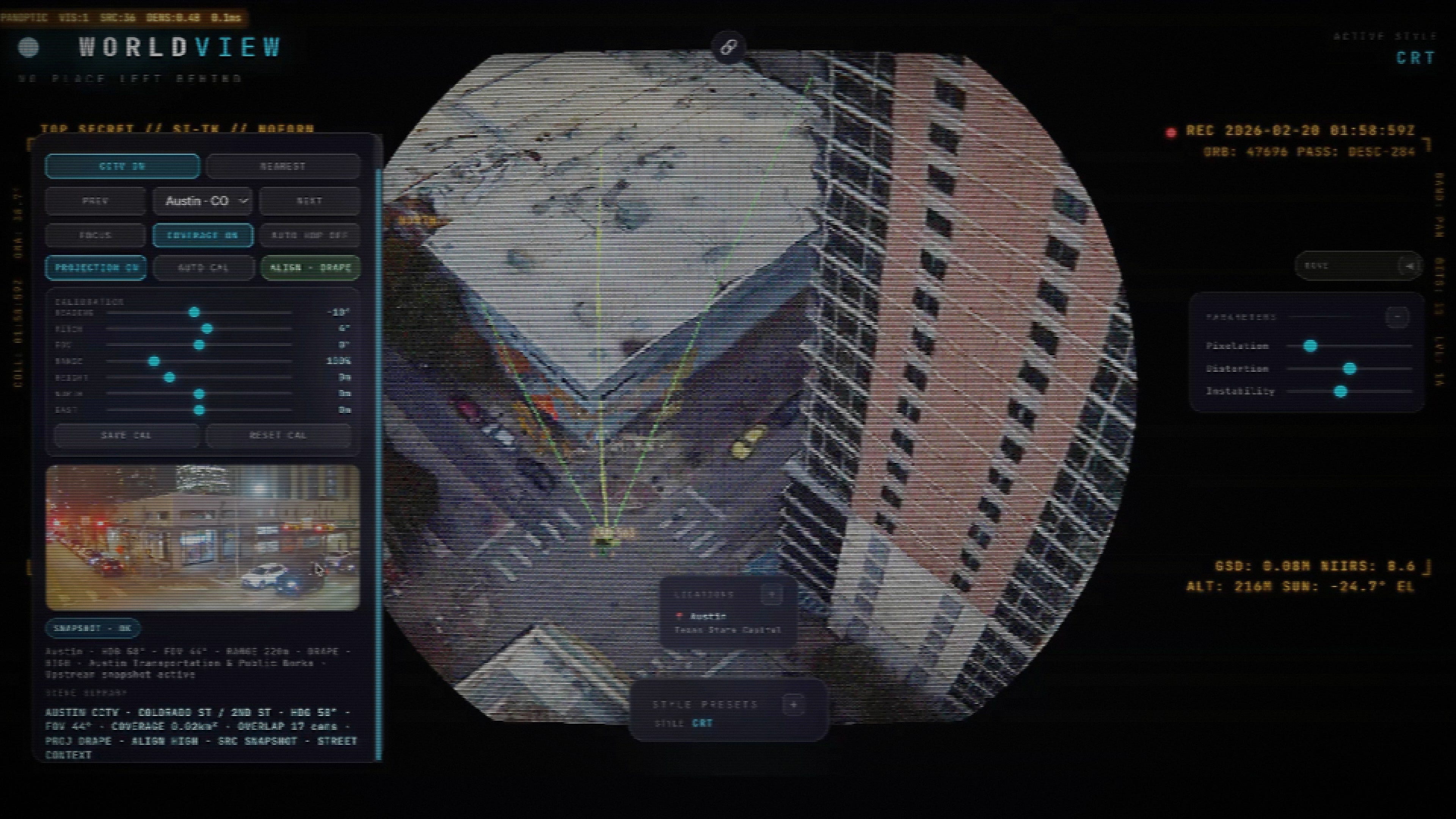 I Built a Spy Satellite Simulator in a Browser. Here's What I Learned.