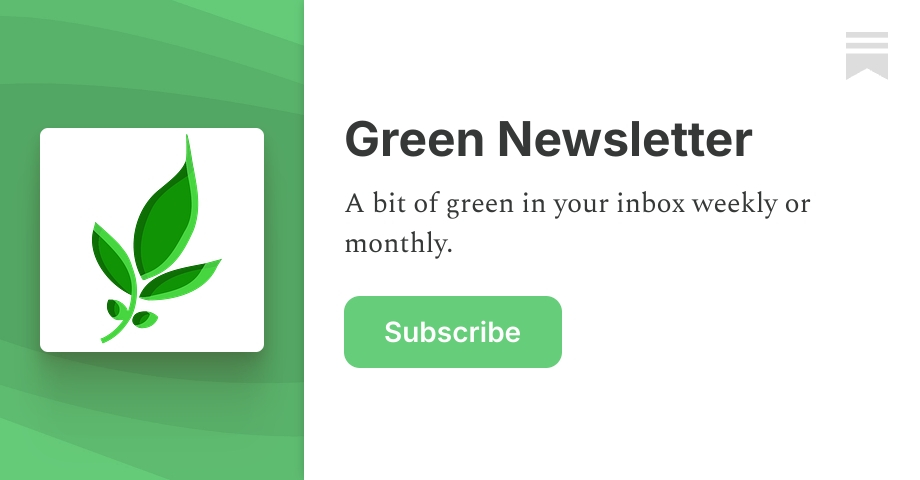 Green Newsletter | Amir Rabik | Substack