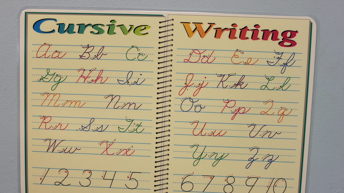 Florida students may be tested for cursive writing