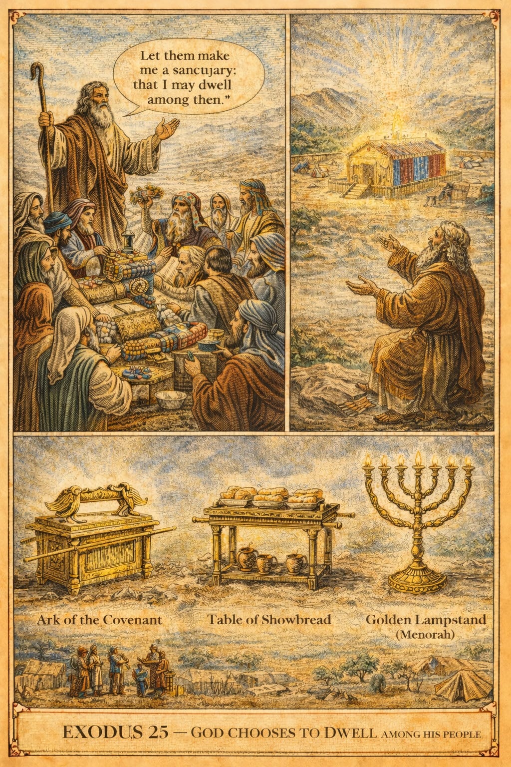 Exodus 25 — God Chooses to Dwell Among His People