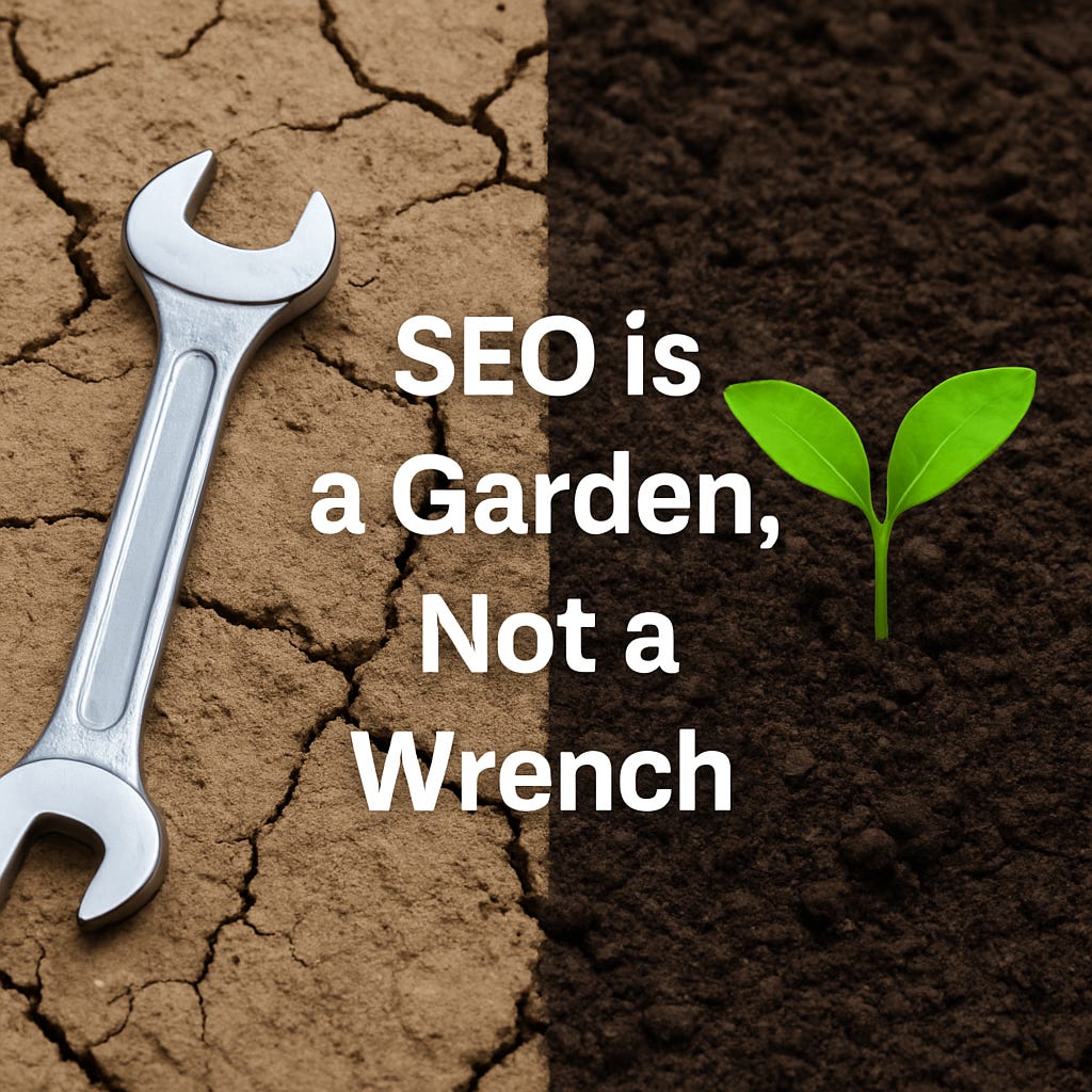 The Garden and the Wrench - by Tim M. Critical-AI-Solutions