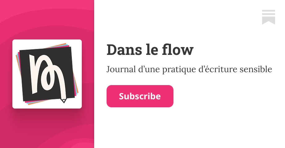 Dans le flow | Marie-Anne Muller | Substack