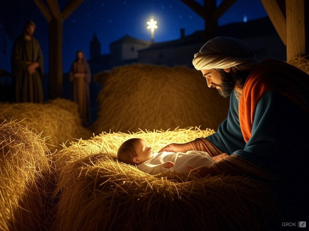 He Is Born, the Divine Christ Child: #1202