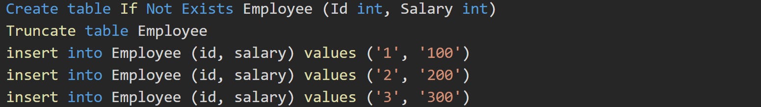 LeetCode #177 Nth Highest Salary - Solved in SQL Server