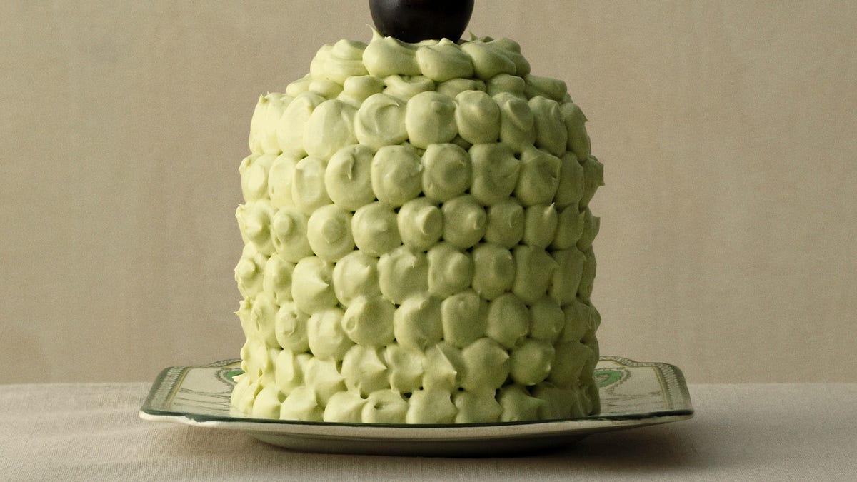 Lucie Franc de Ferriere's Matcha White Chocolate Mini Cakes