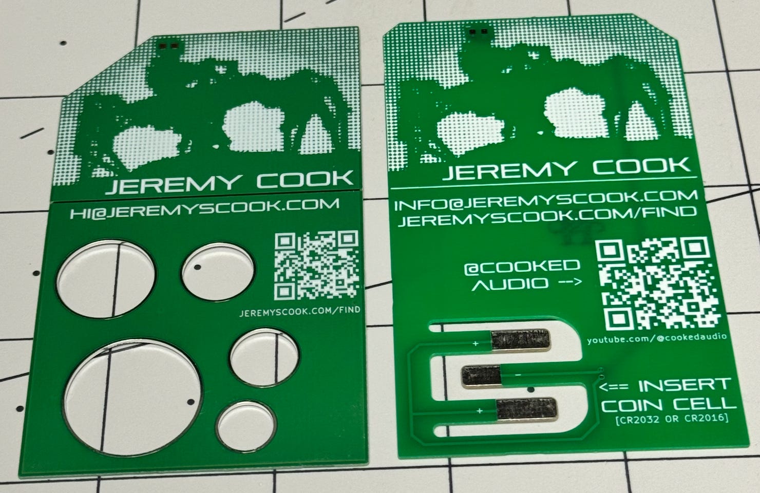 Perfect Business Card PCB Circuit Board Design