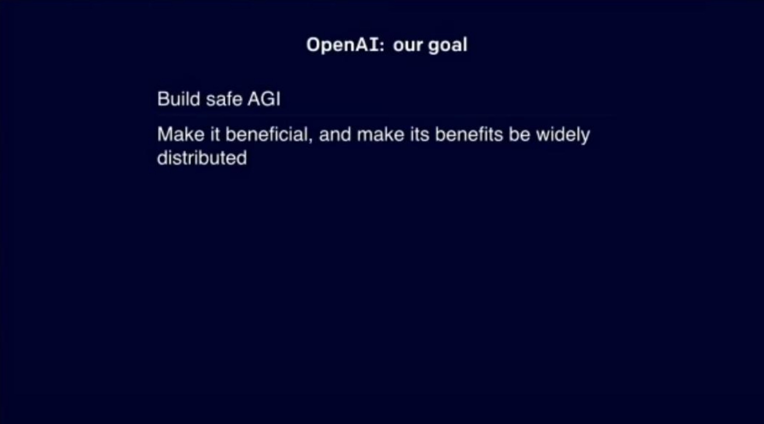 The 5 Internal Decks Where OpenAI Planned AGI