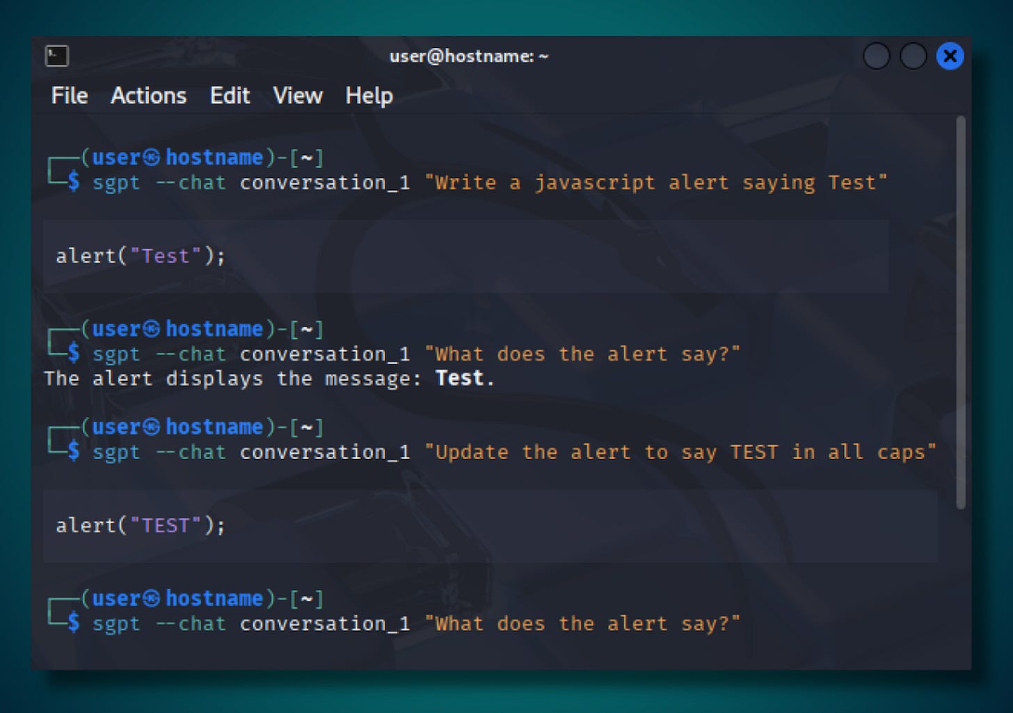 ShellGPT (SGPT): AI-Powered Command-Line Productivity Tool
