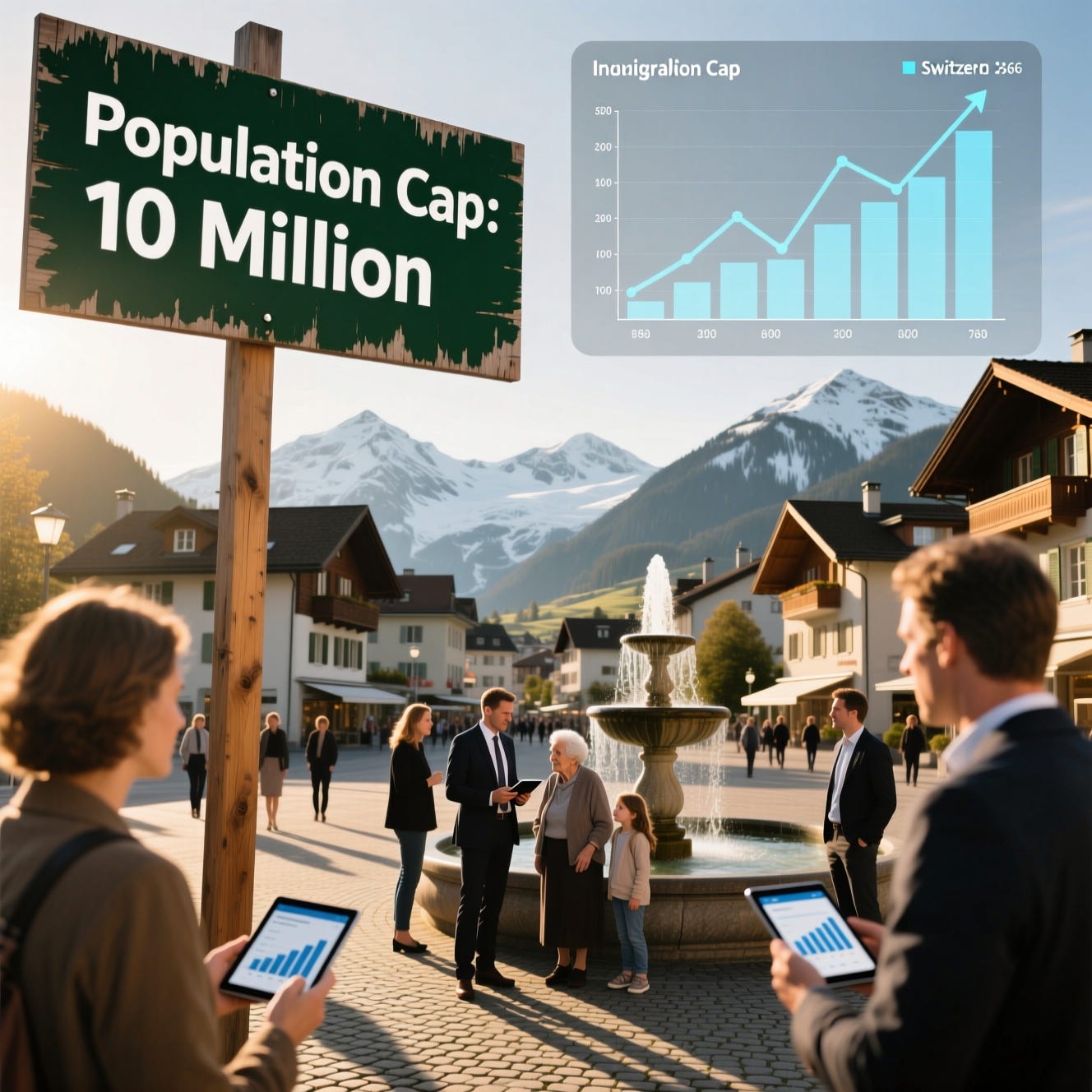 Why Switzerland Is Weighing a 10 Million Population Limit
