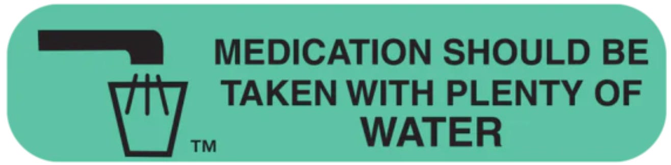 A Close Look at Auxiliary Prescription Labels