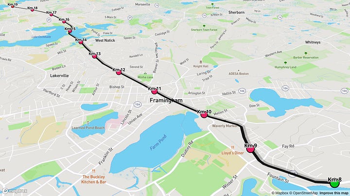 The 2025 Boston Marathon Course Guide - Metric Edition (Kilometers ...