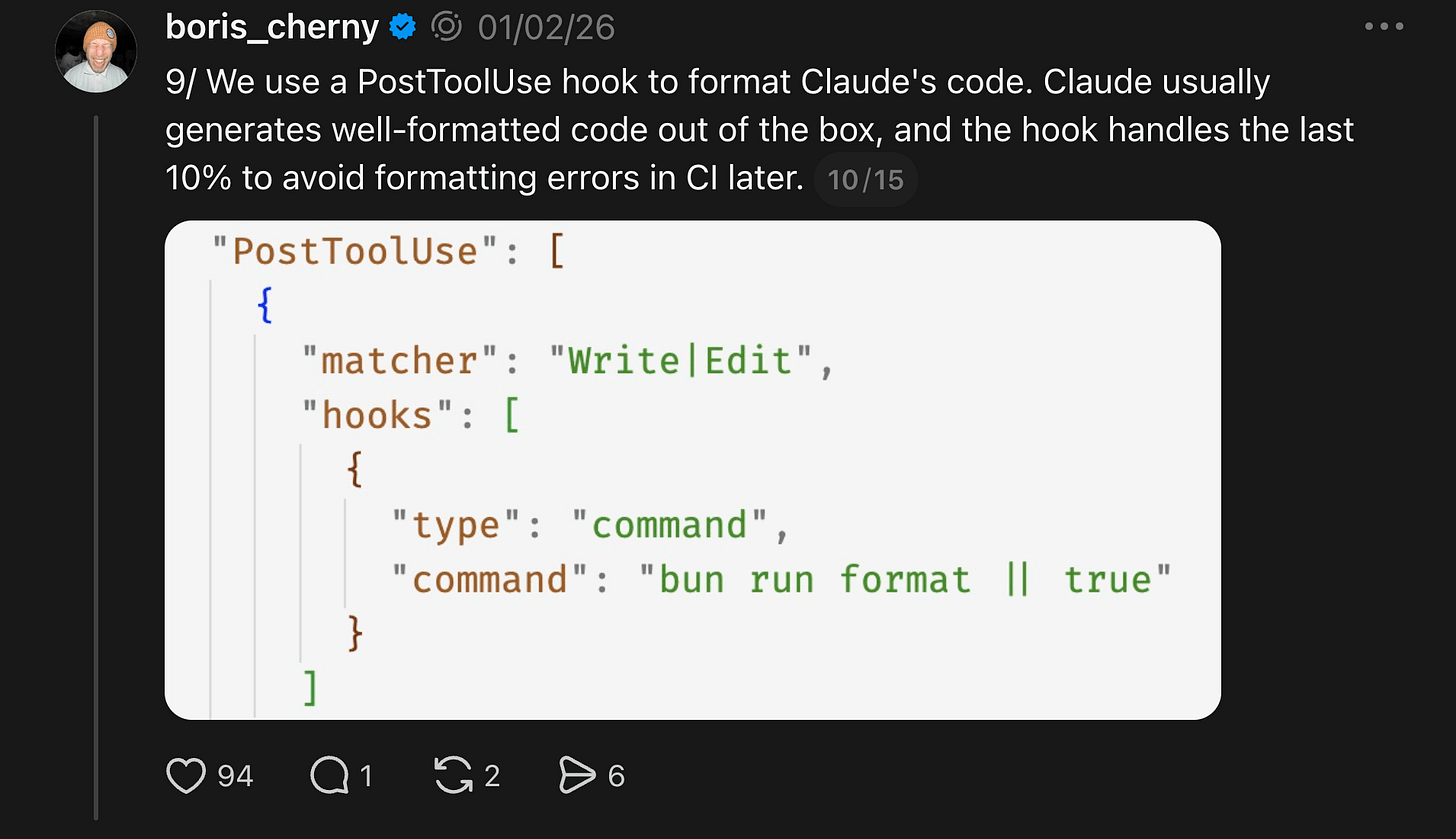 How the Creator of Claude Code Actually Uses Claude Code