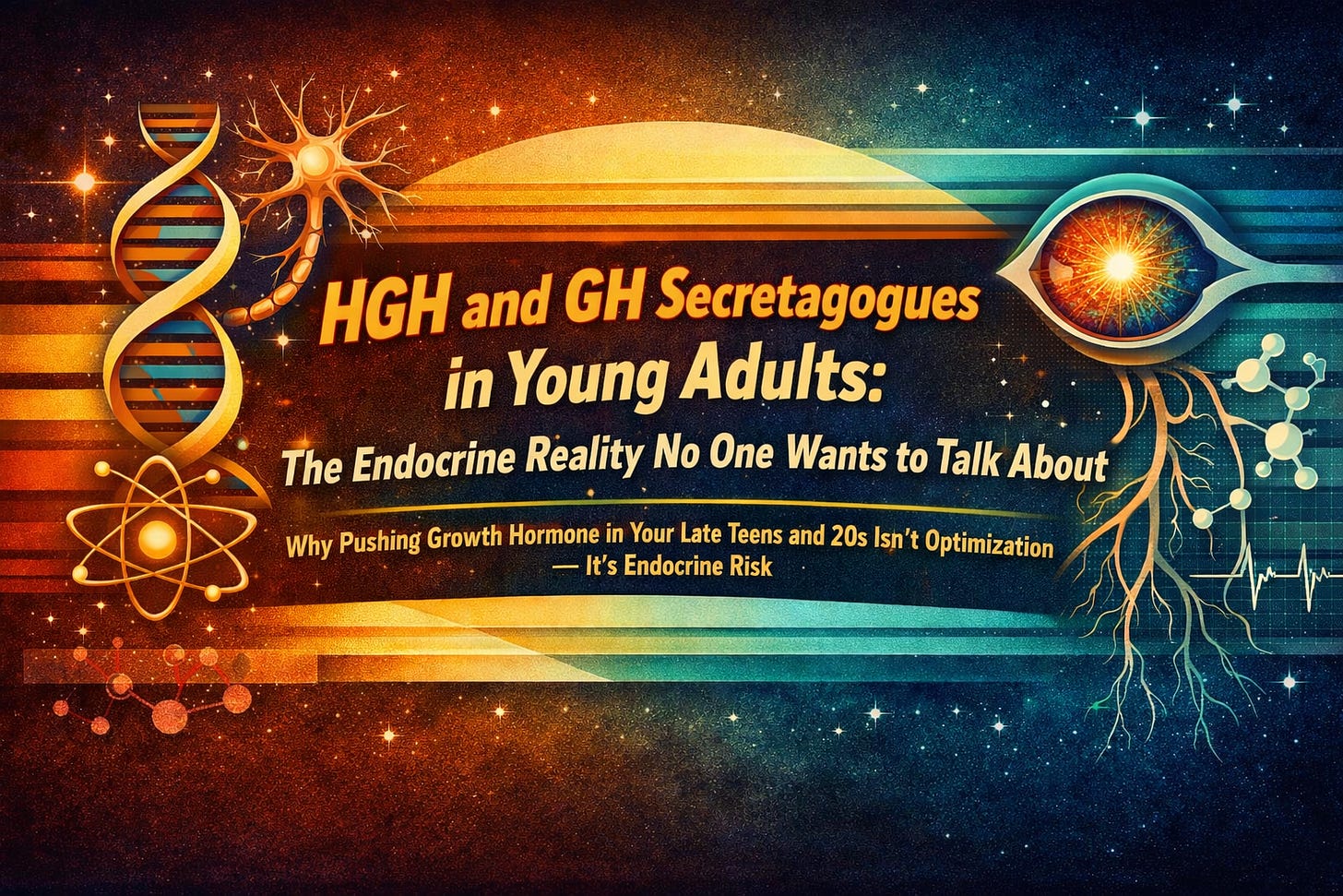 HGH and GH Secretagogues in Young Adults: The Endocrine Reality No One ...