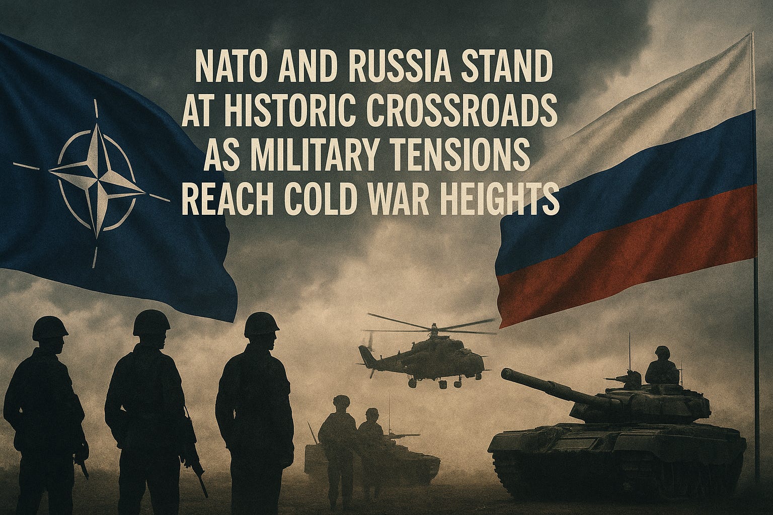 NATO and Russia Stand At Historic Crossroads As Military Tensions Reach ...