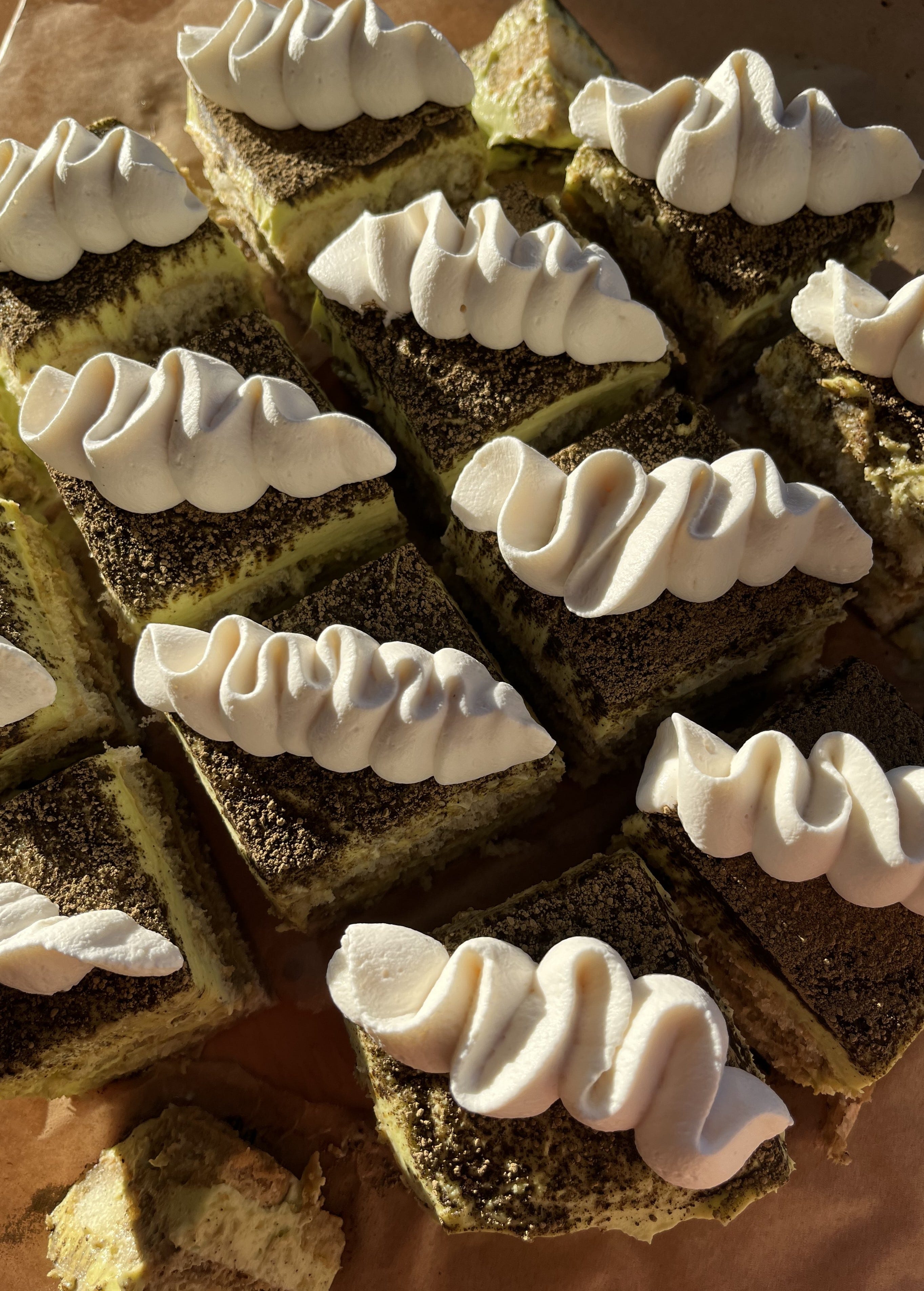 Pandan Hojicha Tiramisu - Karianna Alexa